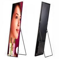 China Indoor P2.5 LED Poster Display Board 4G WiFi USB Control Full Color 160000 Pixels for sale
