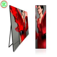 China Indoor P2.5 LED Poster Display Board 4G WiFi USB Control Full Color 160000 Pixels for sale