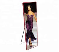 China Indoor P2.5 LED Poster Display Board 4G WiFi USB Control Full Color 160000 Pixels for sale