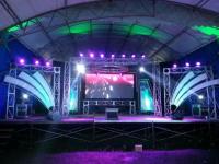 China P3.91 P4.81 5000nits SMD1921 Stage Rental LED Panel 500x1000mm Die Cast Aluminum for sale