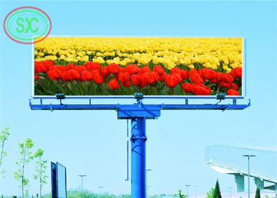 China IP65 Outdoor Full Color RGB LED Display 6500K to 9500K 10000 Pixels per m² for sale
