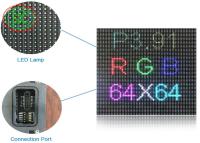China P3.91 Indoor Rental LED Screen 500x1000mm Die Cast Aluminum Cabinet 1200cd/m² for sale