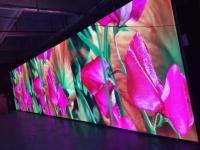 China Indoor P4.81 Full Color LED Display Cabinet 500x500mm Stage Backdrop HD Rental for sale