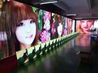 China Indoor P4.81 Full Color LED Display Cabinet 500x500mm Stage Backdrop HD Rental for sale