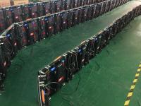 China Indoor P3.91 Rental LED Display 500x500mm Front Service Cabinet Full Color Video Wall Panel for sale