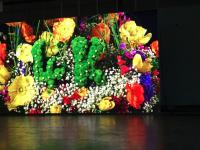 China Indoor Rental P2.5 Full Color LED Display 640x640mm Cabinet for Stage Background Events for sale