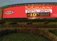 China Full Color SMD P10 Outdoor LED Display 1R1G1B 6500cd Brightness for Advertising for sale