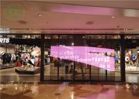 China Indoor Transparent LED Display P7.8125 4500cd/m² 16384dots Custom Cabinet for sale