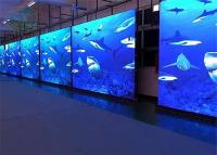 China High Resolution screen Indoor Full Color LED Display P4 mounted on the wall for sale