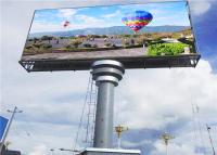China P10 Outdoor LED Display 320x160mm Iron Steel Cabinet 960x960mm High Brightness 5500cd for sale