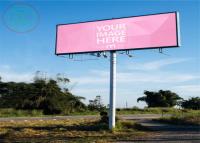 China Customized Iron Steel Cabinet Outdoor P10 LED Billboard 7500cd Brightness 1920Hz Refresh for sale