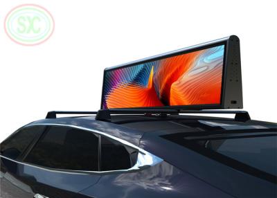 China 384x192mm 1R1G1B Car LED Sign Display Waterproof IP67 FCC 9-33V for sale