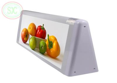 China Outdoor Car LED Sign Display 96x32cm 5mm Pitch Asynchronous Control DC 5V for sale