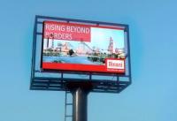 China P4 Outdoor LED Advertising Screen 4mm Pixel Pitch 64x32 Module Resolution Full Color Display for sale