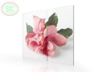 China Indoor Commercial Glass Mesh Transparent LED Screen P3.91-7.82 Full Color 1000x1000mm for sale