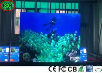 China Seamless IP43 250W/M2 GOB LED Display P1.9 P2 P2.5 IECEE Advertising LED Screens for sale