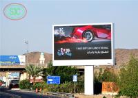 China Outdoor P6 Full Color LED Billboard Anti-UV 6500nit 960x768mm for Commercial Advertising for sale