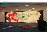 China Indoor P4 LED Display 768x768mm Iron Steel Cabinet 1500cd/m² Brightness Fixed Wall Installation for sale