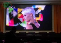 China Indoor P4 LED Display 768x768mm Iron Steel Cabinet 1500cd/m² Brightness Fixed Wall Installation for sale