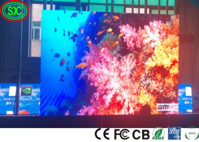 China GOB LED Screen PH1.667 Indoor Fixed Video Wall - 1.667mm Pixel Pitch, 1000cd/m² Brightness for TV Studio for sale