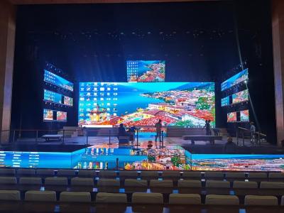China P3.91 Rental Indoor LED Display Screen - 3840Hz Refresh Rate, 65,410 Pixels/m², 250×250mm Modules for sale