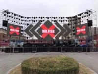 China P4.81 Outdoor Full Color LED Display Screen 250x250mm Module 6500cd Brightness for sale