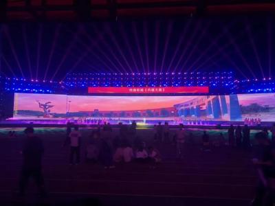 China Outdoor HD Full Color Stage LED Screen P4.81 500x500mm 5500nit Rental Display for sale