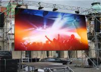 China Hight brightness Outdoor P6 full color LED rental screen for stage show for sale