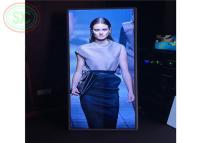 China Indoor P3 Poster LED Display 2000x630mm with Stand Base and Pulleys for Advertising for sale
