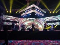 China P3.91 Indoor HD Stage LED Screen 64x64 Dot Matrix 576x576mm Cabinet for Rental for sale