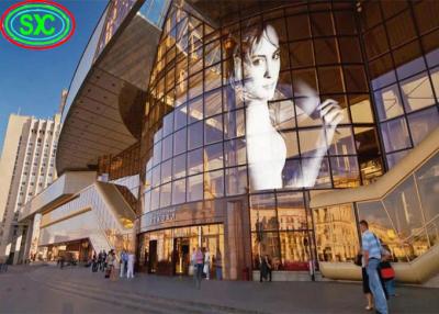 China G3.91-7.82 Transparent LED Screen with SMD2121 and Driving Method The Ultimate Display Solution for sale