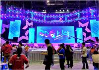 China Full Color P4.81 LED Rental Display 500x500mm Cabinet for Stage Show 6000-8000cd Brightness for sale