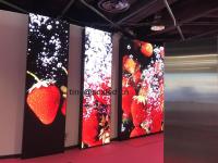 China P2.5mm Indoor Full Color LED Display Screen 320x160mm Module Aluminum Cabinet for sale