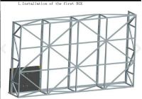 China Outdoor P10 LED Display 10mm Pixel Pitch Full Color 600W Power Consumption 10000 Pixels/m² for Advertising for sale