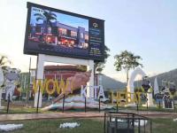 China Outdoor P10 LED Display 10mm Pixel Pitch Full Color 600W Power Consumption 10000 Pixels/m² for Advertising for sale