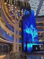 China P3.91 Indoor LED Transparent Display Screen 500x1000mm 1920Hz Refresh Rate Glass Window Advertising for sale