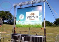 China High Brightness Outdoor Full Color LED Display P8 LED module size 256*128 mm for sale