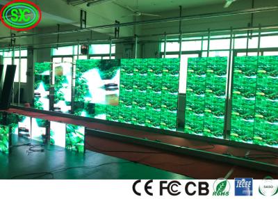 China Indoor Full Color LED Display P4 P5 P6.67 P8 P10 Digital Billboard 256x128mm 600-900cd for sale