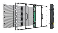 China P3.91 Transparent LED Display Screen 70% Transparency 25600 Pixels Indoor Full Color Video Wall for sale