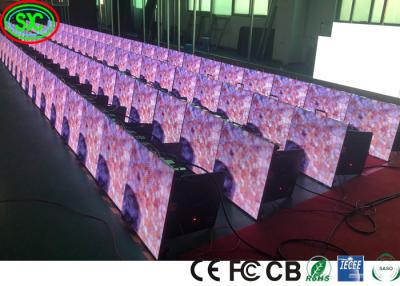 China P3.91 Indoor LED Display Screen 500x500mm Die Cast Aluminum Cabinet 1920Hz Refresh Rate for sale