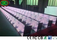 China P3.91 Indoor LED Display Screen 500x500mm Die Cast Aluminum Cabinet 1920Hz Refresh Rate for sale