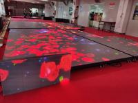 China P3.91 LED Dance Floor 220V 20W IP43 Waterproof Indoor Interactive Floor for sale