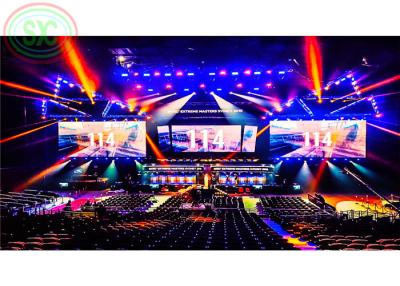 China SMD 2121 Full Color P3 Indoor LED Video Wall Screen 192x192mm 576x576mm Cabinet for sale