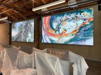 China Flexible Programmable Conference Room P4 P5 64*32 Indoor SMD LED Display for sale