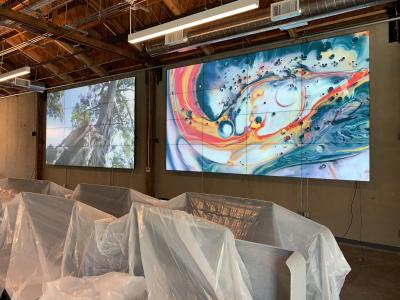 China Flexible Programmable Conference Room P4 P5 64*32 Indoor SMD LED Display for sale