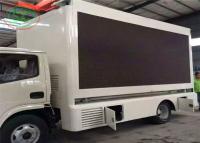 China Three Sides Outdoor Trailer Truck LED Sign Front Maintenance P6 P8 P10 Display for sale