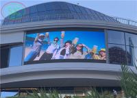 China Outdoor P10 LED Wall Mount Display 960x960mm Remote Control Asynchronous Software for sale