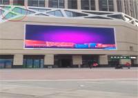 China Outdoor P6 LED Display Screen 6500cd Brightness Wall Mounted Advertising for sale