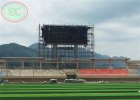 China Customized Iron Steel Cabinet Outdoor P10 LED Billboard 7500cd Brightness 1920Hz Refresh for sale