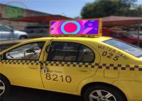 China Full Color SMD Outdoor P10 LED Sign for Taxi Advertising 1600mm x 160mm 9-33V for sale